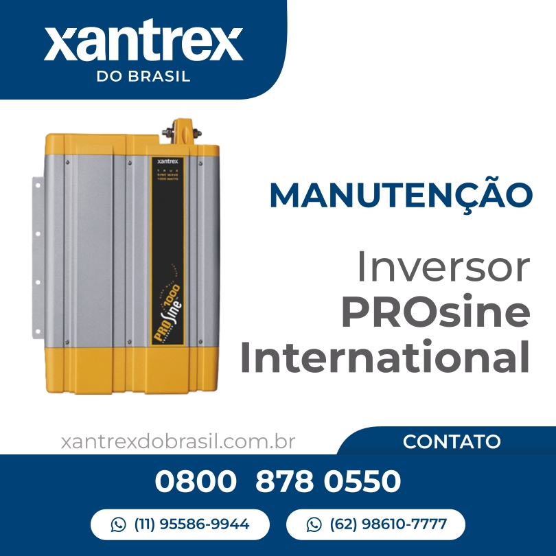 Manutenção | Xantrex – Xpower